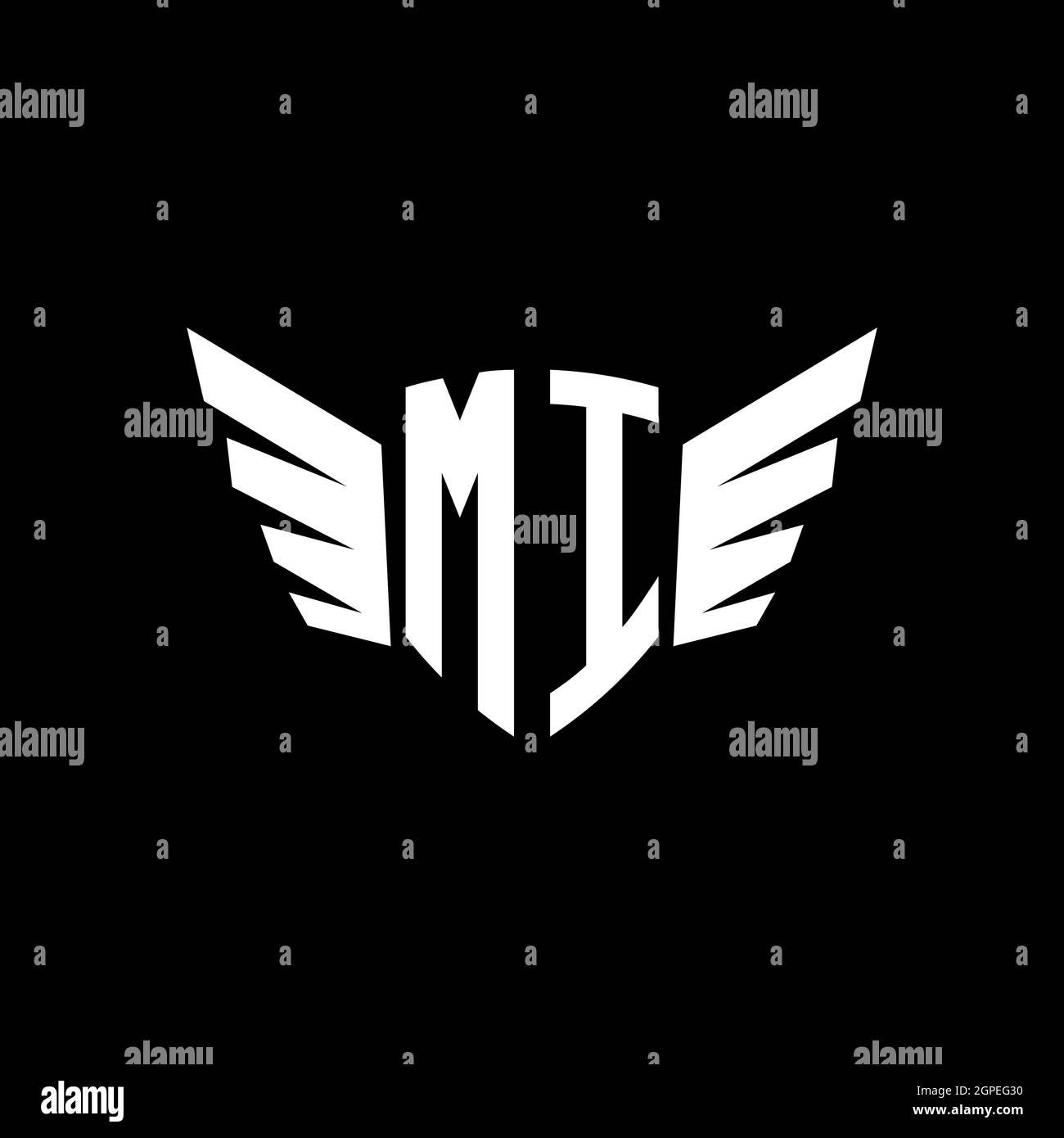 KH Monogram geometric shape style template. Monogram initial design ...