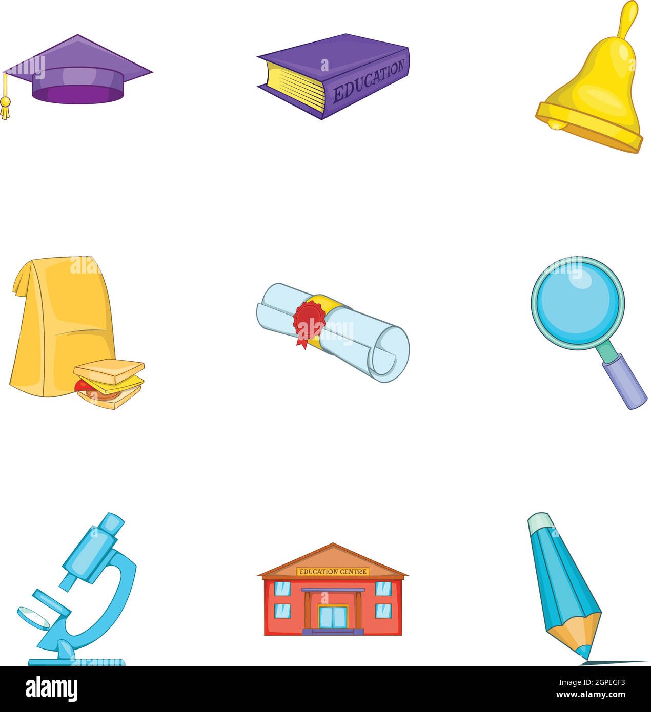 Happy scroll icon cartoon Stock Vector Images - Alamy