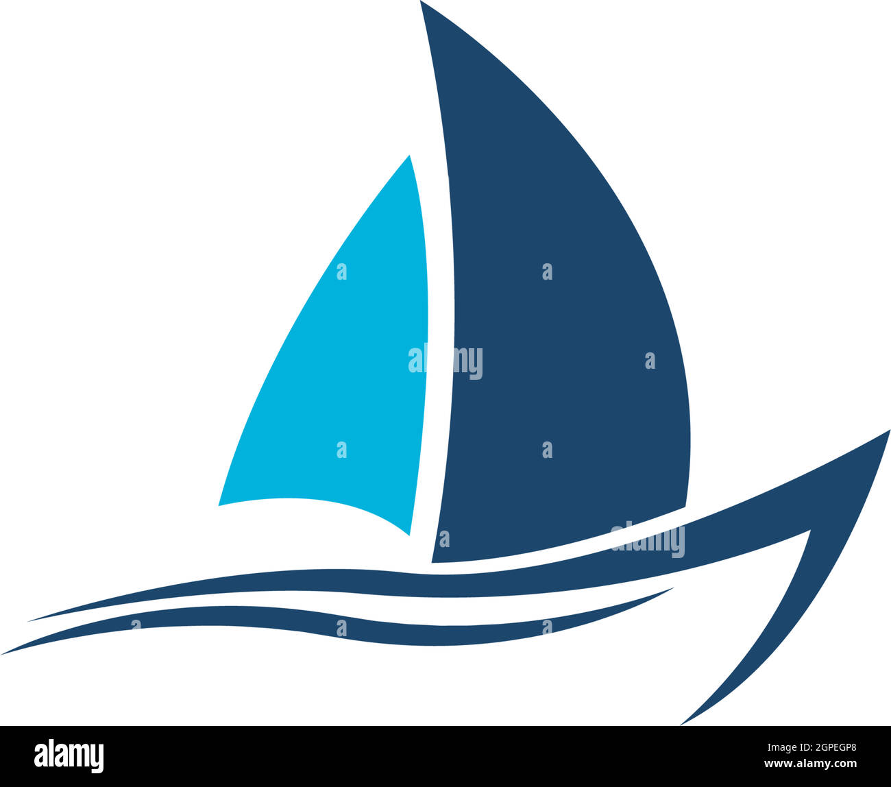 Cruise ship logo icon design template vector Stock Vector Image & Art ...