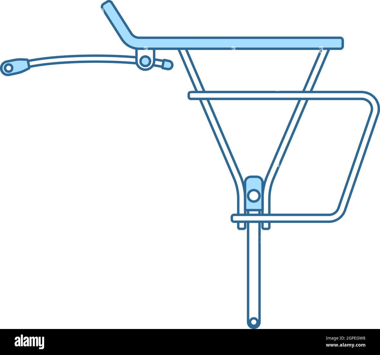 Bike Luggage Carrier Icon Stock Vector Image & Art - Alamy