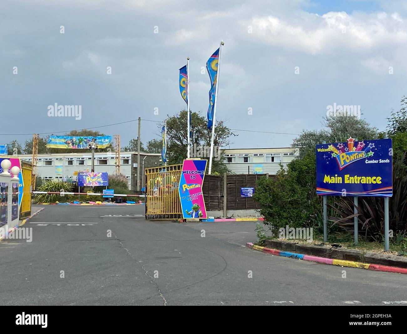 Camber, East Sussex, UK - 22nd SEptember 2021: Pontins Holiday camp ...