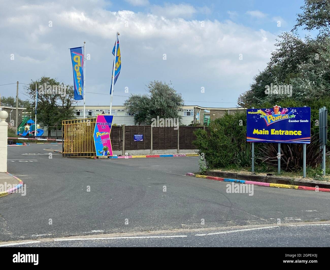 Camber, East Sussex, UK - 22nd SEptember 2021: Pontins Holiday camp ...