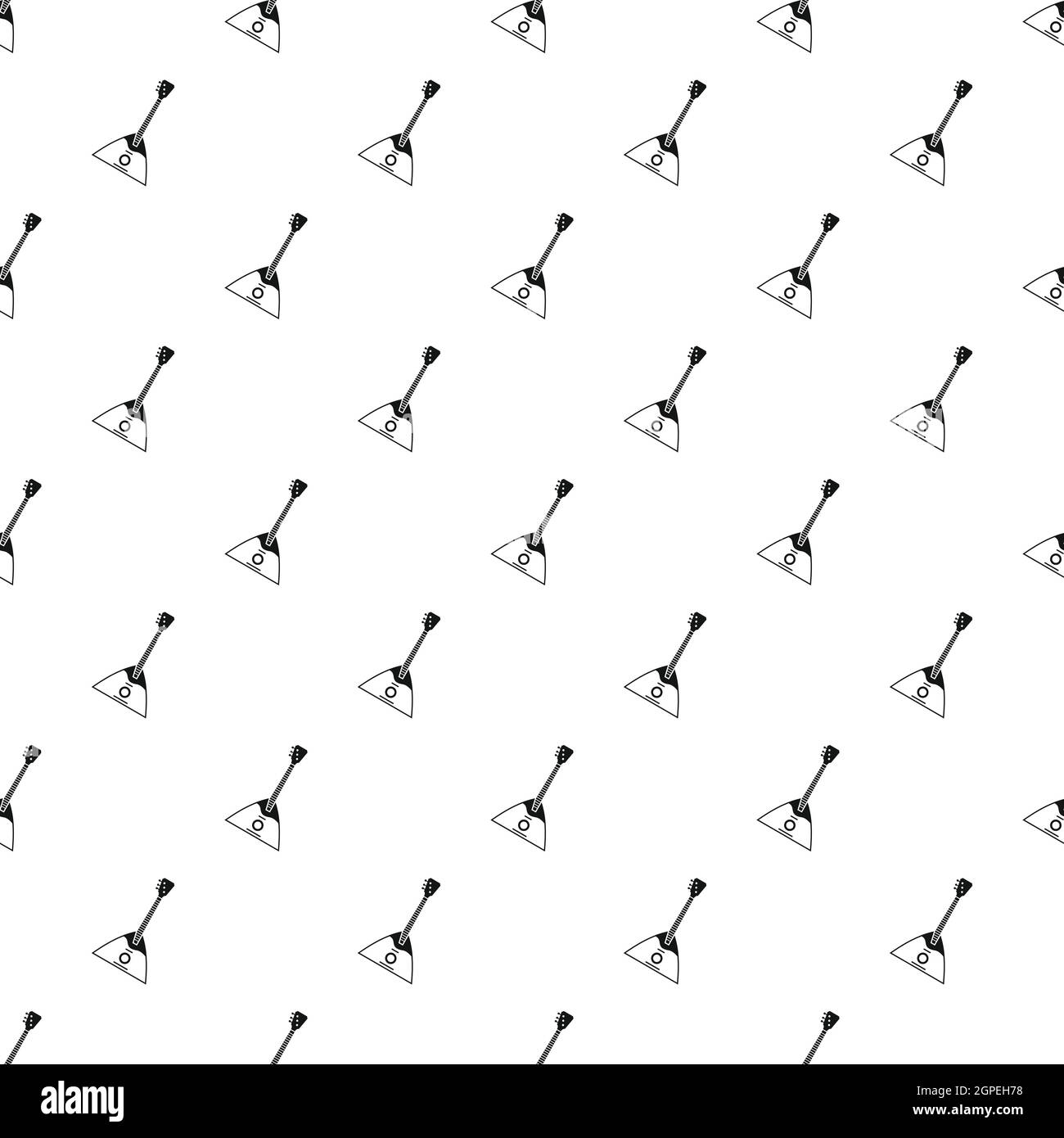 Balalaika pattern, simple style Stock Vector Image & Art - Alamy
