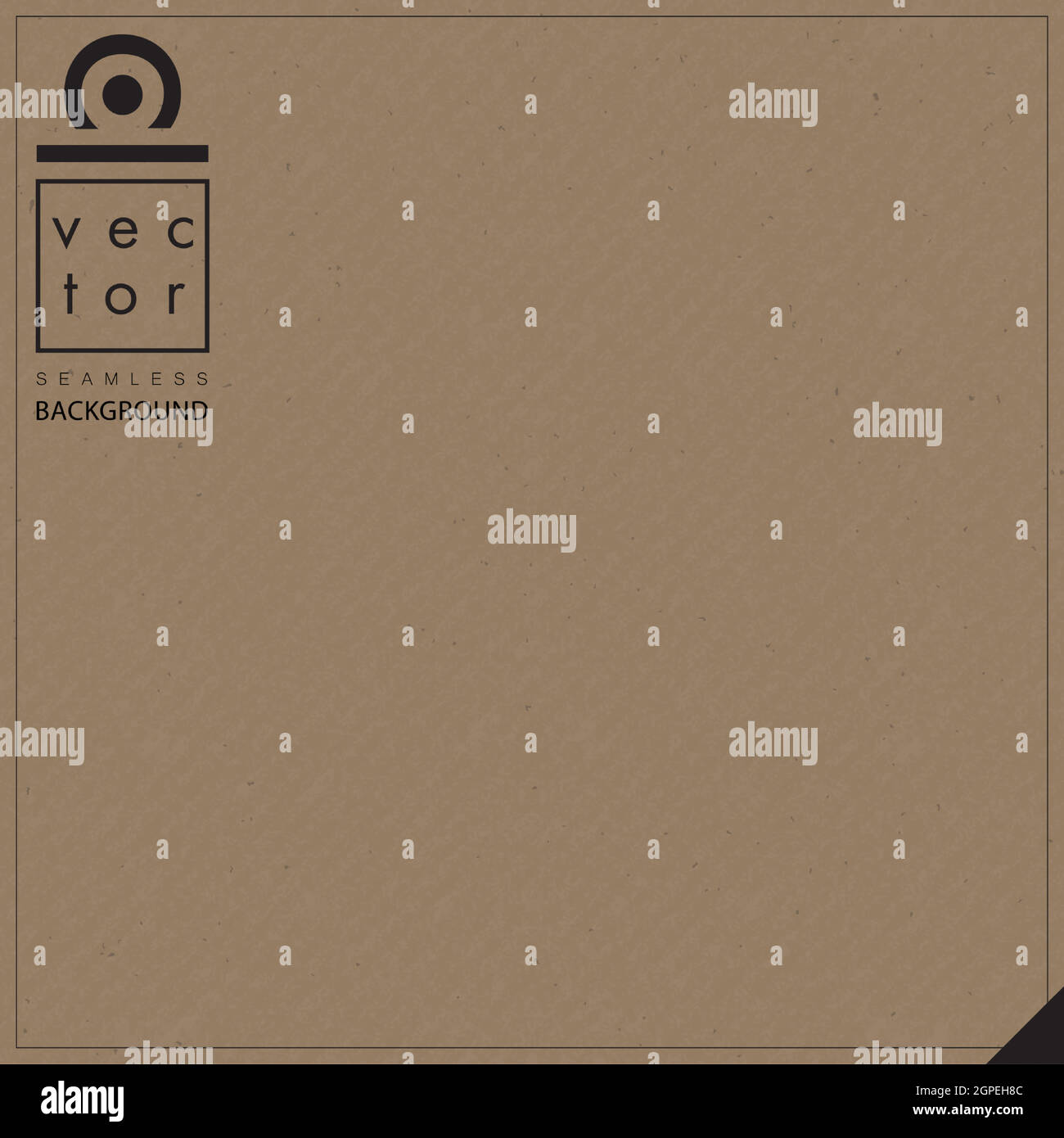 Vector seamless texture of kraft paper background. Brown cardboard ...