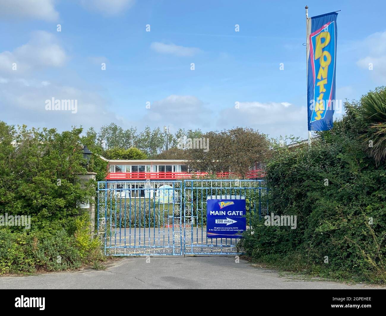 Camber, East Sussex, UK - 22nd September 2021: Pontins Holiday camp ...