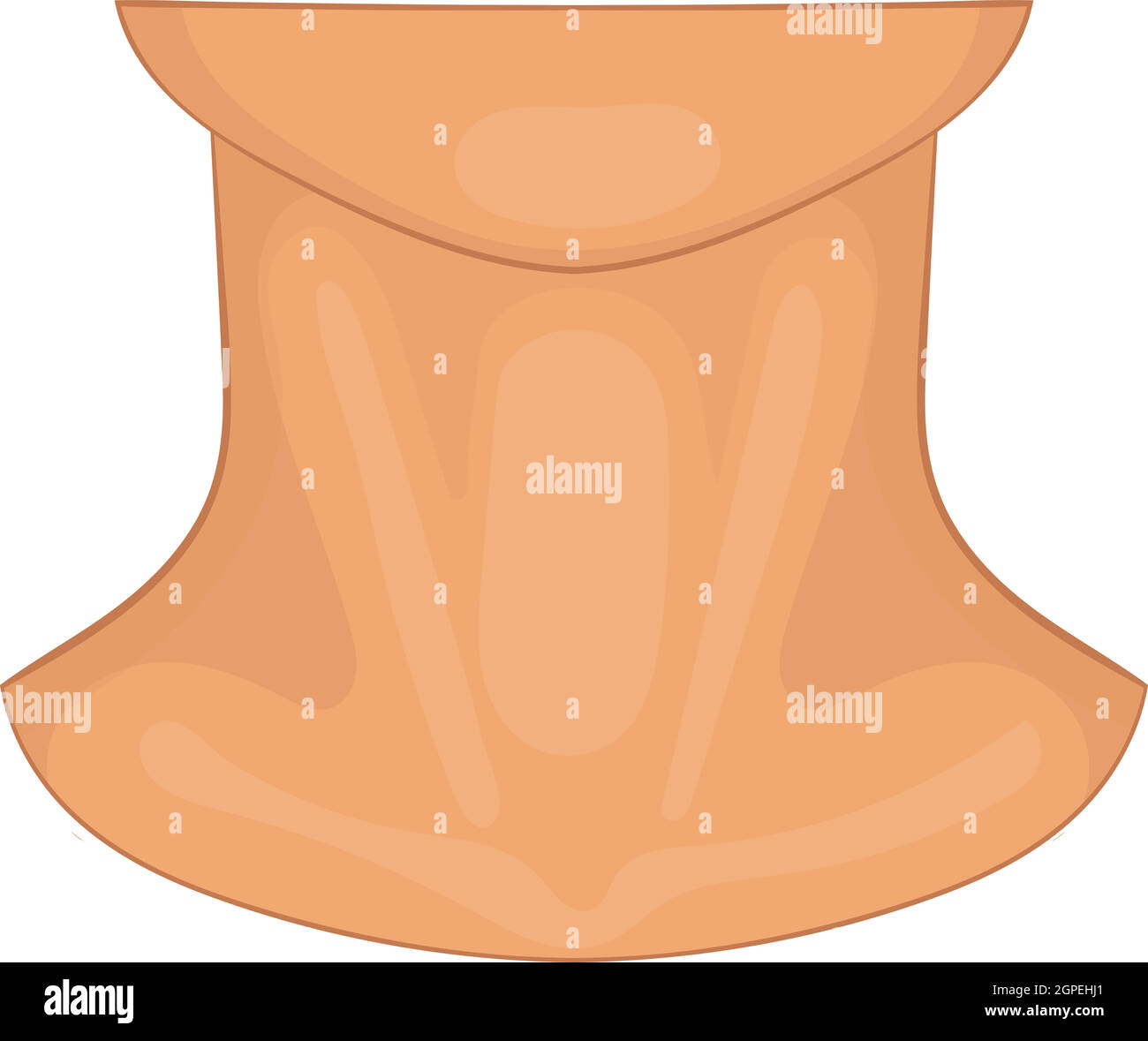 Neck Icon Cartoon Style Stock Vector Image And Art Alamy