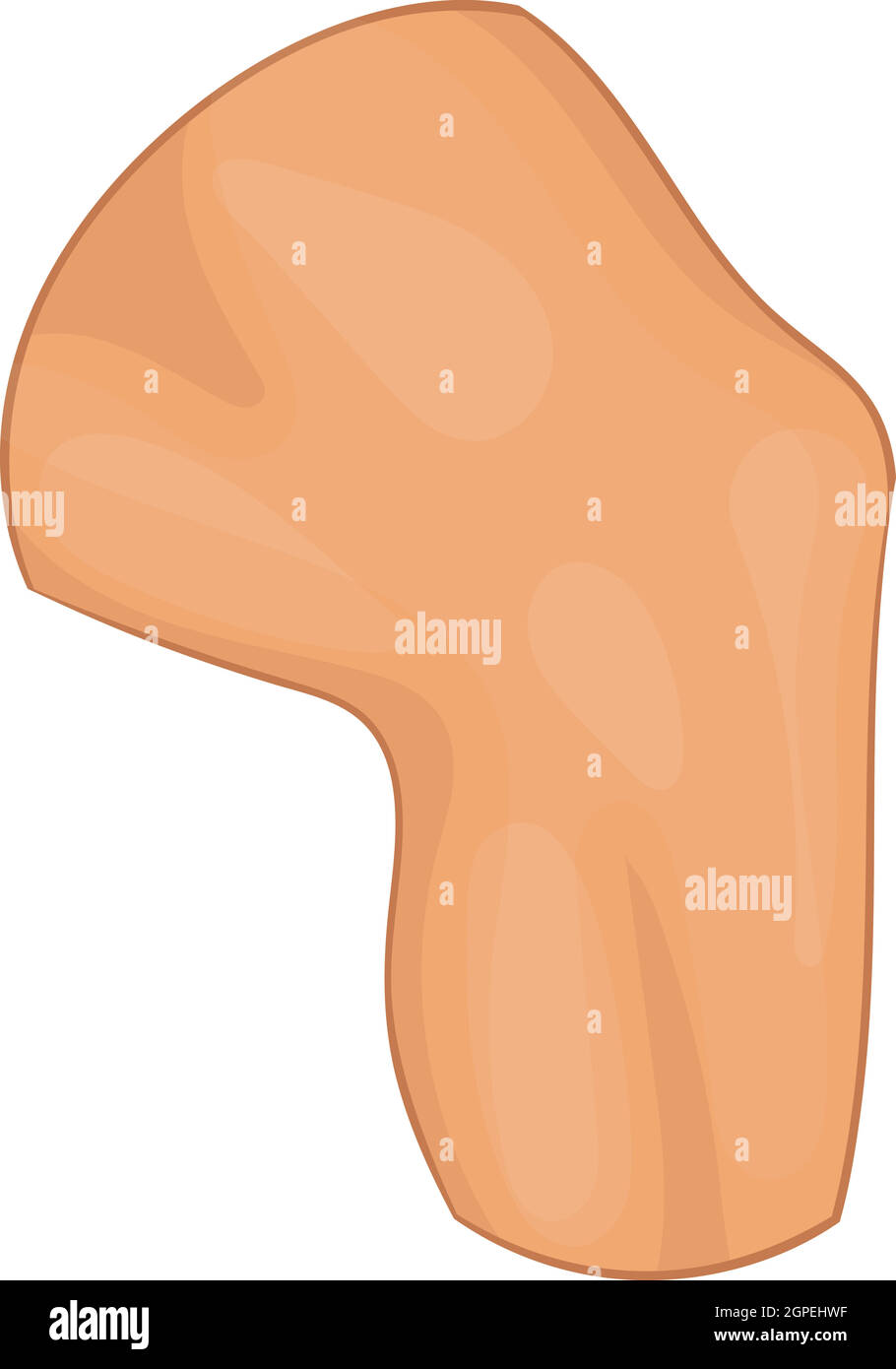 Knee icon, cartoon style Stock Vector Image & Art - Alamy