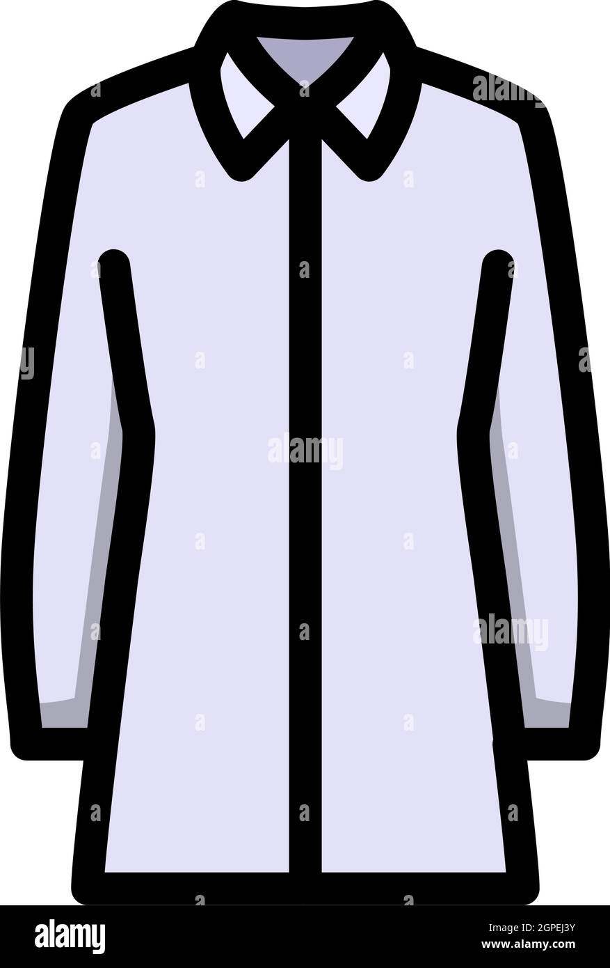 White cotton blouse Stock Vector Images - Alamy