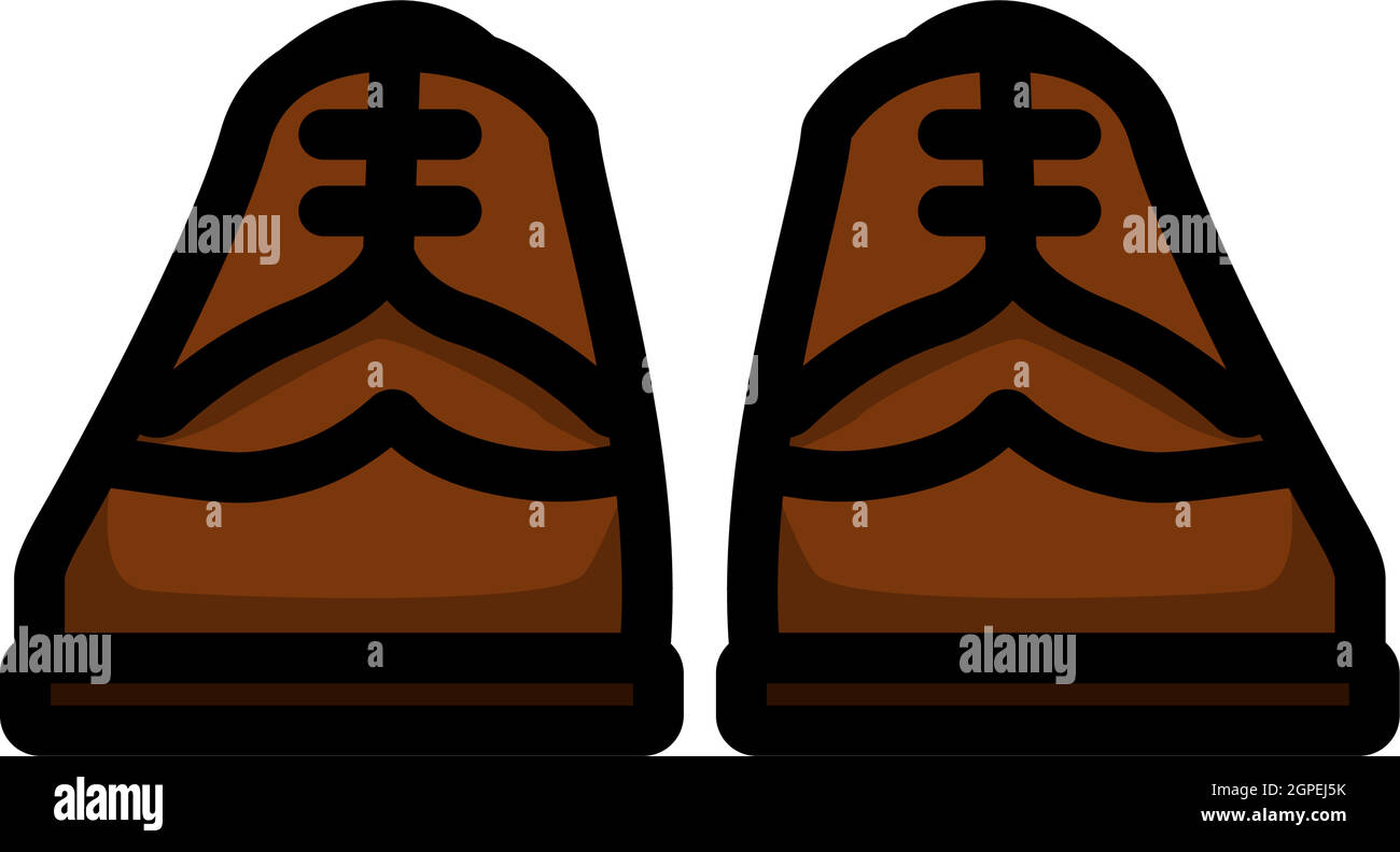 Icon shoes footwear hi-res stock photography and images - Alamy