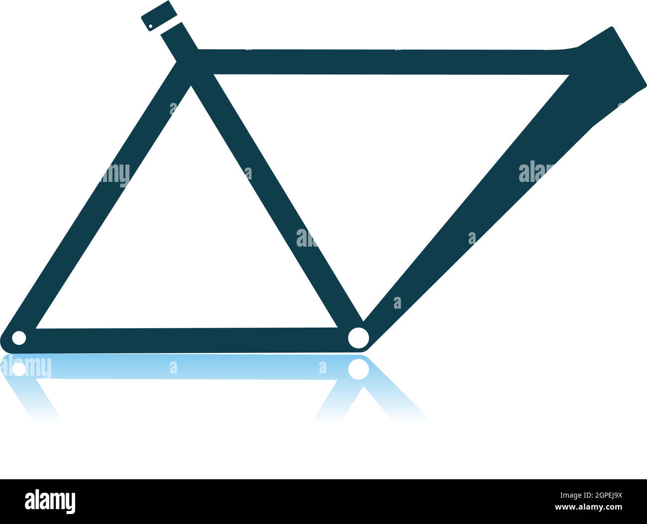 Bike Frame Icon Stock Vector Image & Art - Alamy