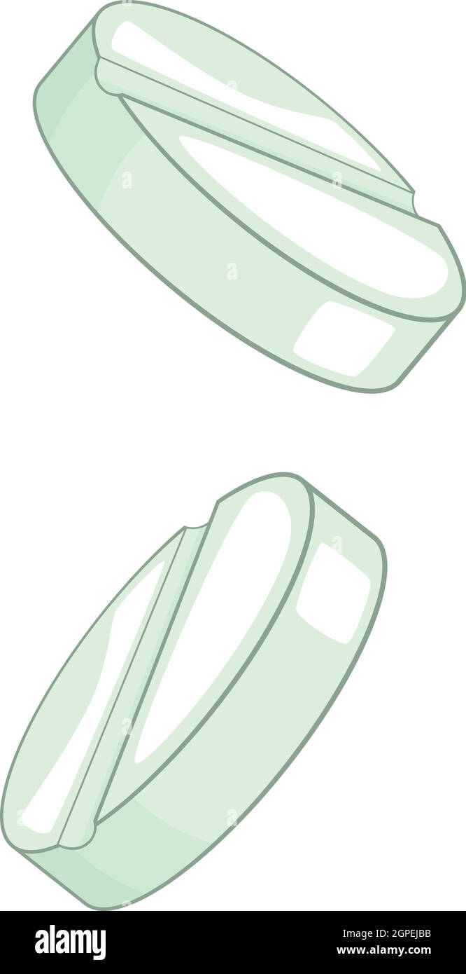 Pills icon, cartoon style Stock Vector Image & Art - Alamy