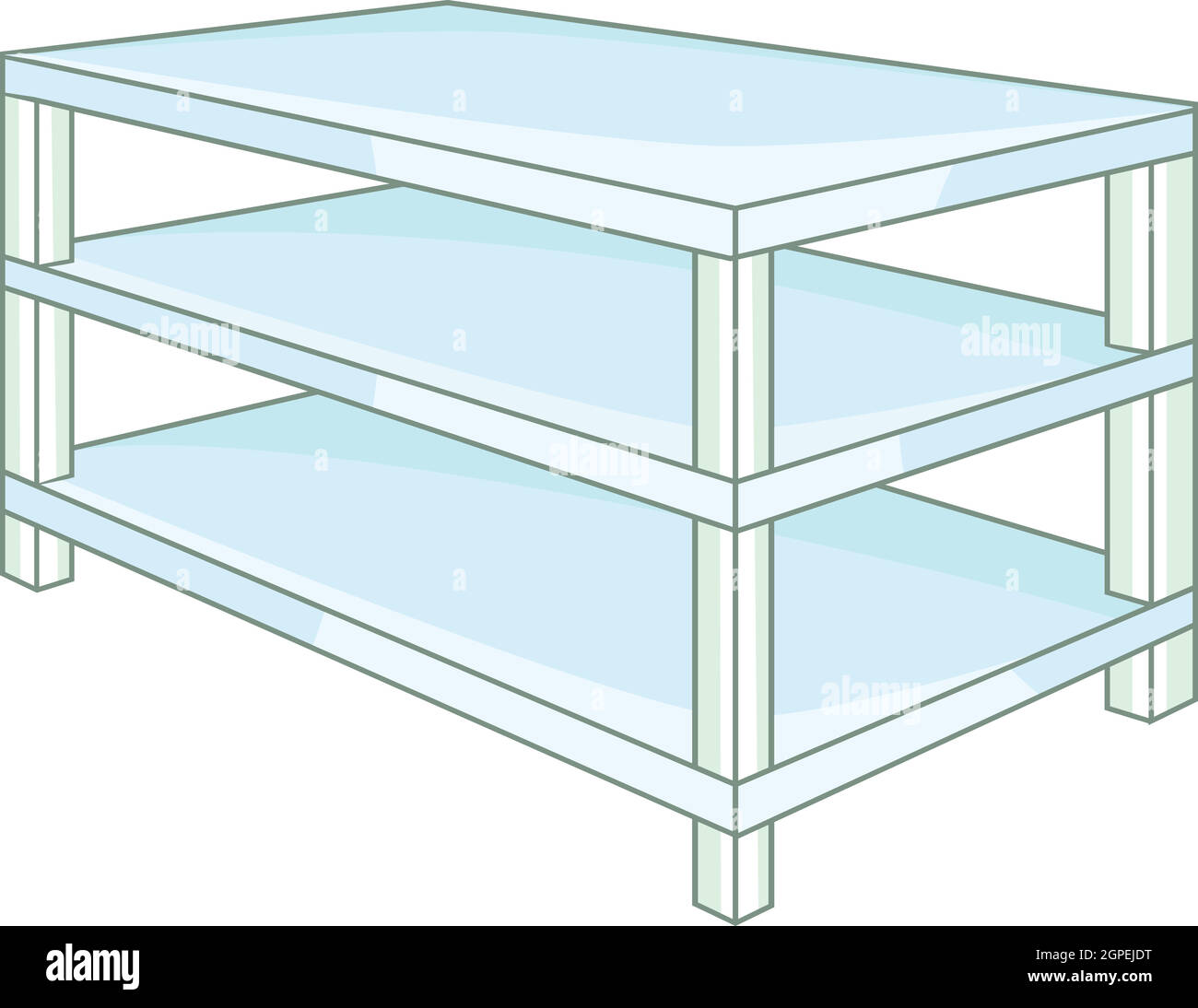 Industrial shelving icon, cartoon style Stock Vector Image & Art - Alamy