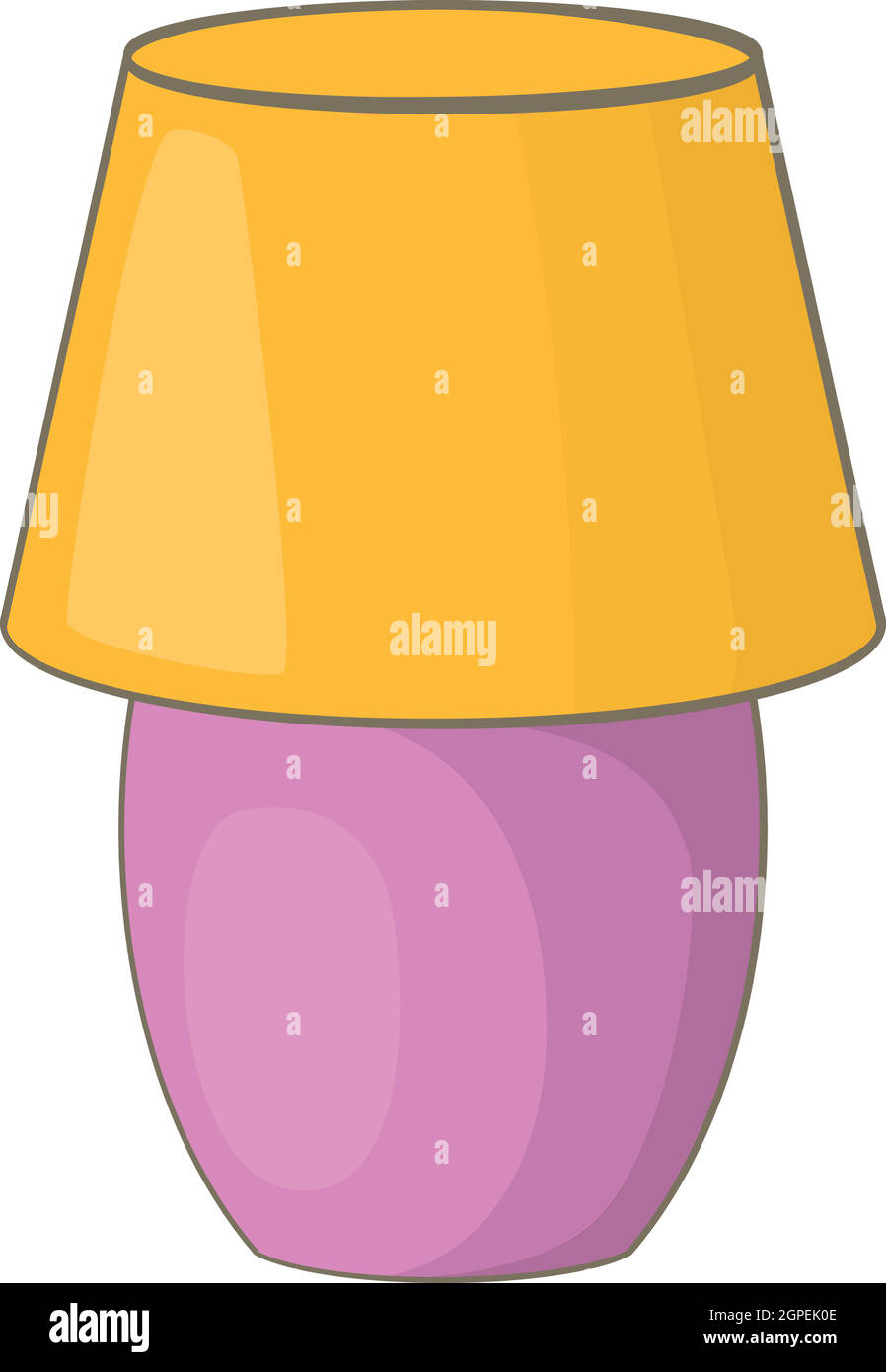 Night lamp icon, cartoon style Stock Vector Image & Art - Alamy