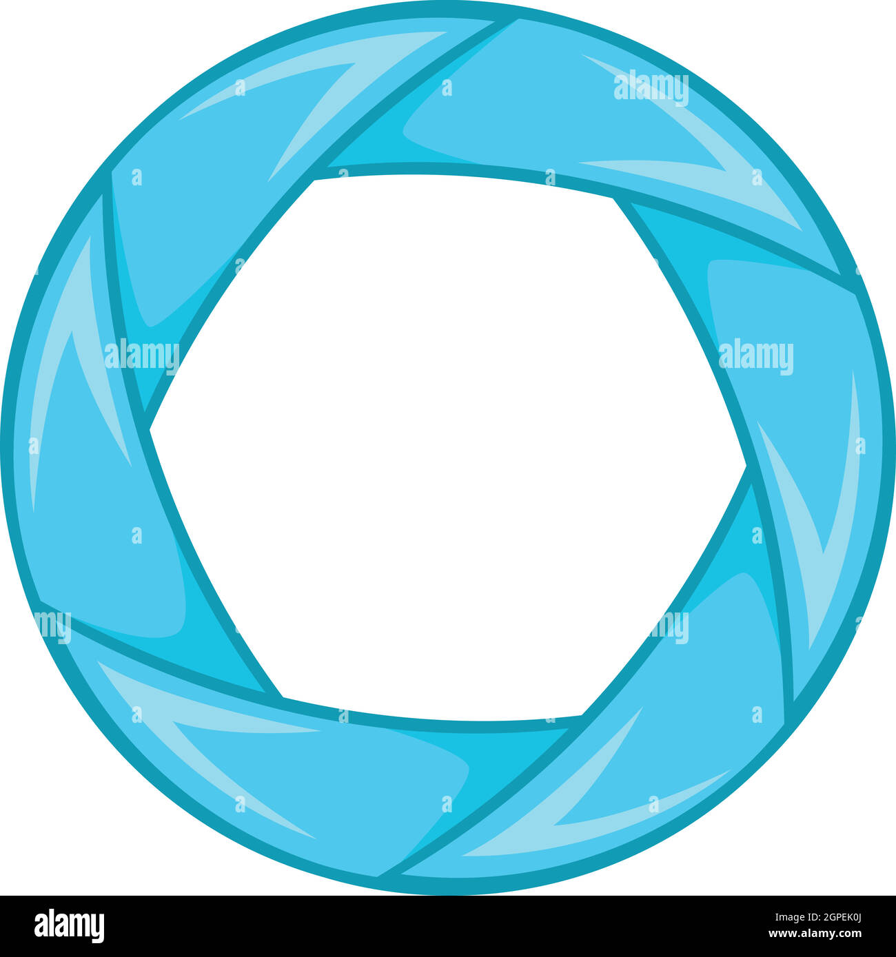 Blue shutter icon, cartoon style Stock Vector Image & Art - Alamy