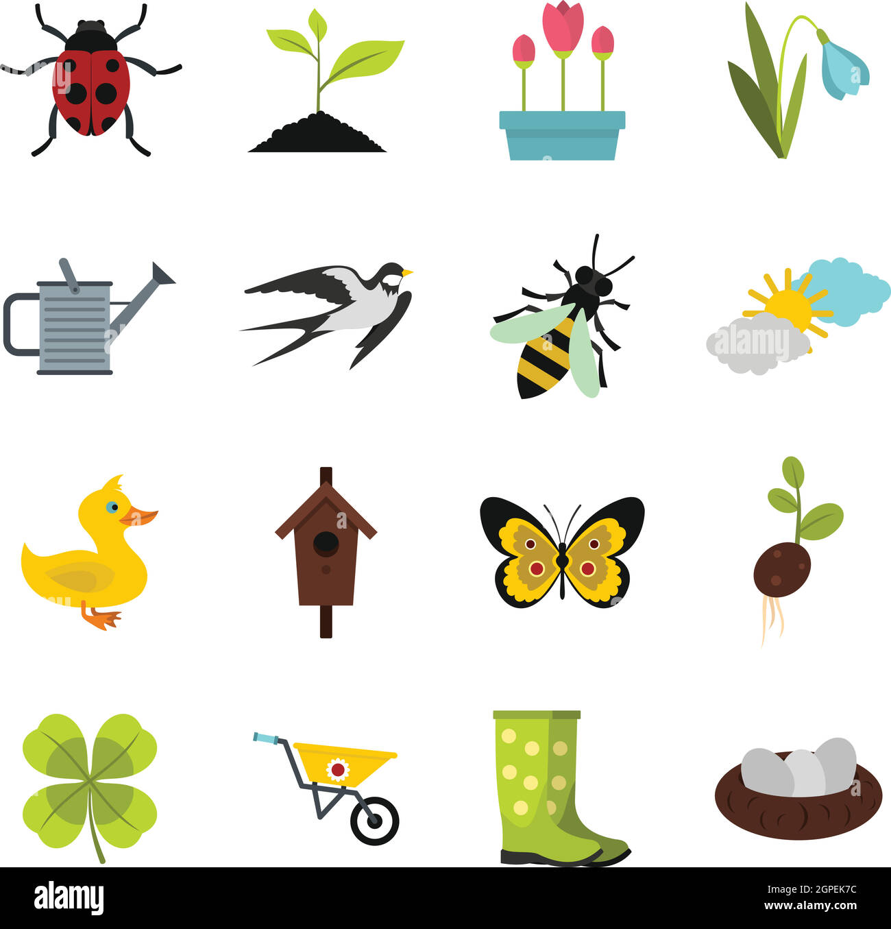 Swallow nest box Stock Vector Images - Alamy