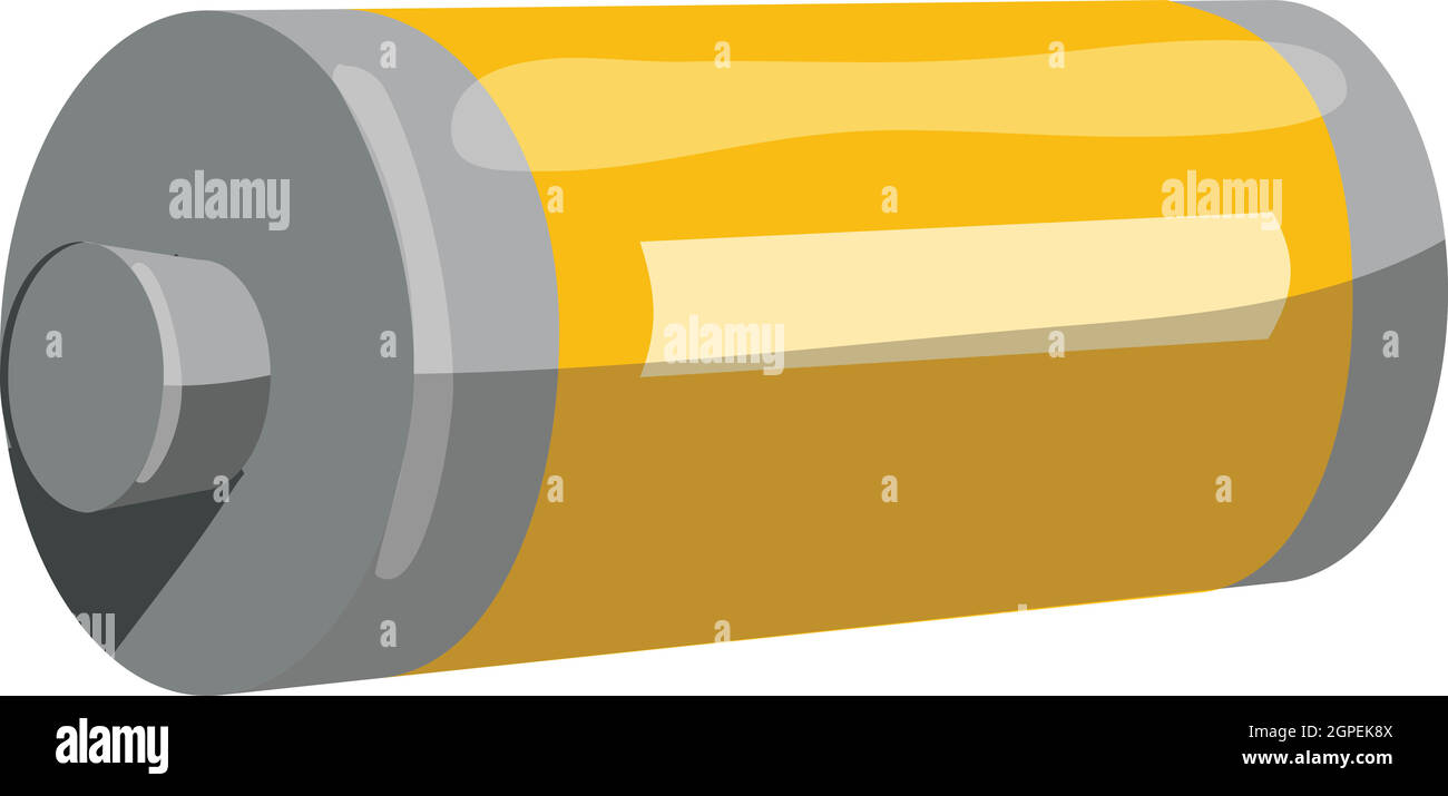 Battery icon, cartoon style Stock Vector Image & Art - Alamy