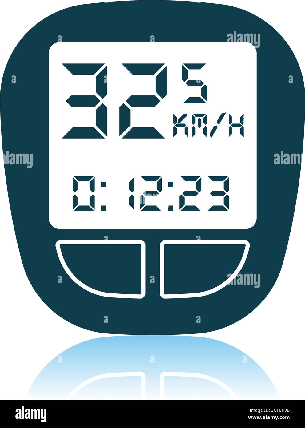 Bike Computer Icon Stock Vector Image & Art - Alamy