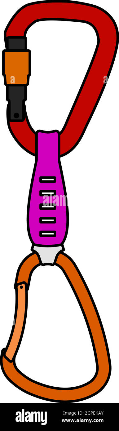 Alpinist Quickdraw Icon Stock Vector Image & Art - Alamy