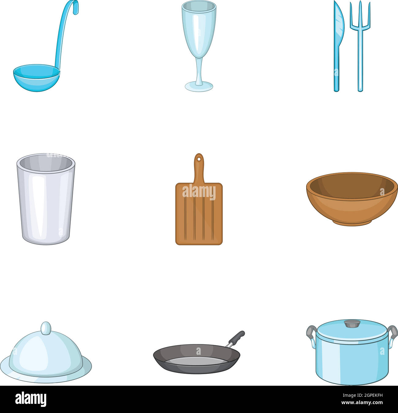 Pot Lid Icon Cartoon Illustration High Resolution Stock Photography and ...