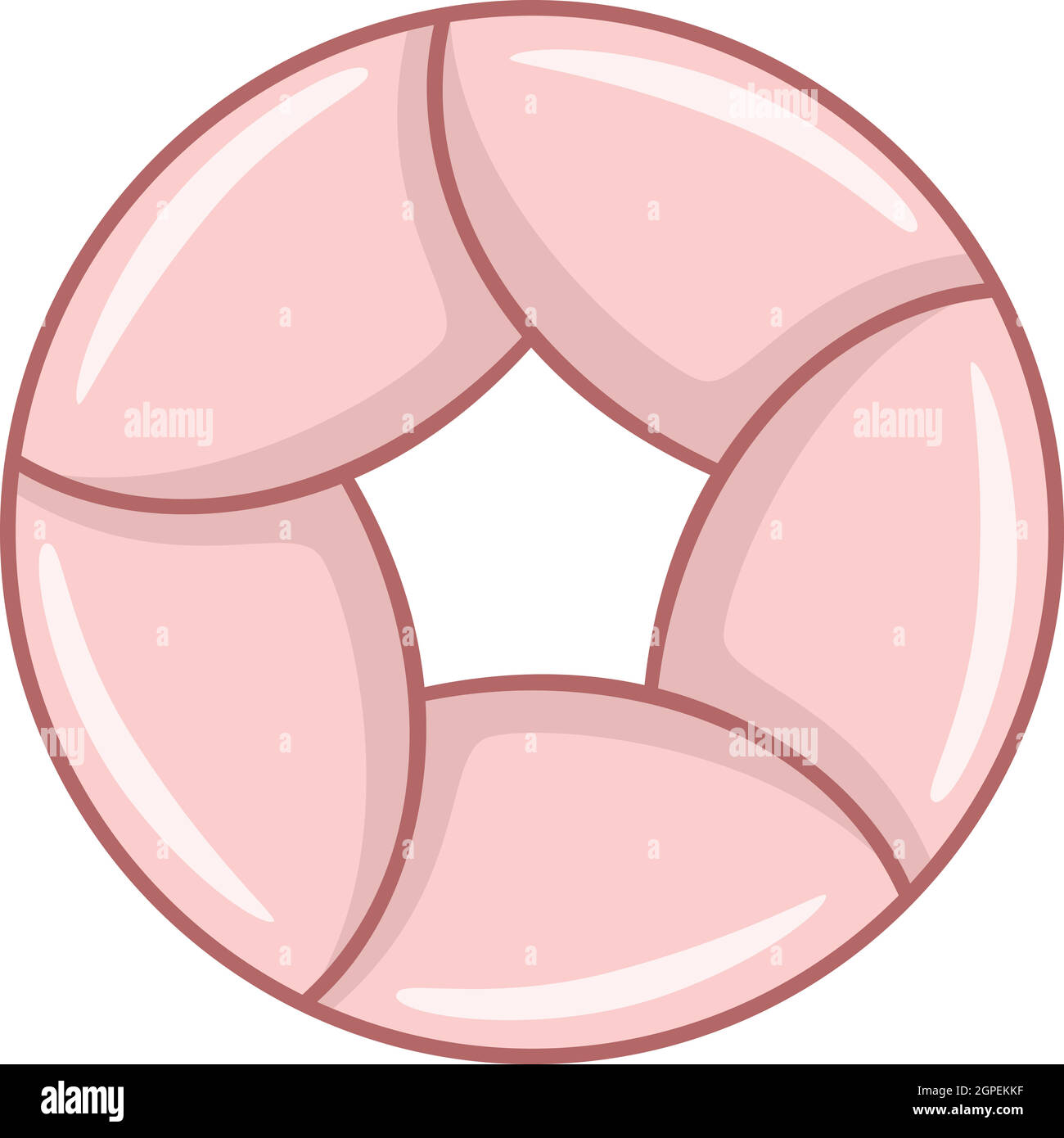 Camera photo lens with shutter icon, cartoon style Stock Vector Image ...