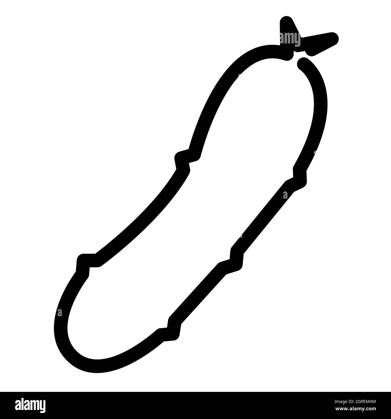 Vector design of cucumber logo. Web element of cucumber simple flat ...