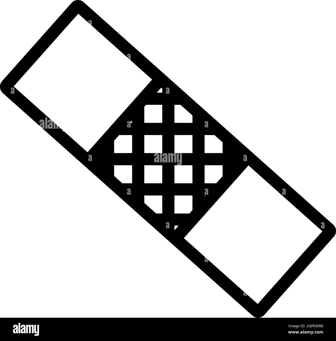 Medical Plaster Icon Stock Vector Image & Art - Alamy