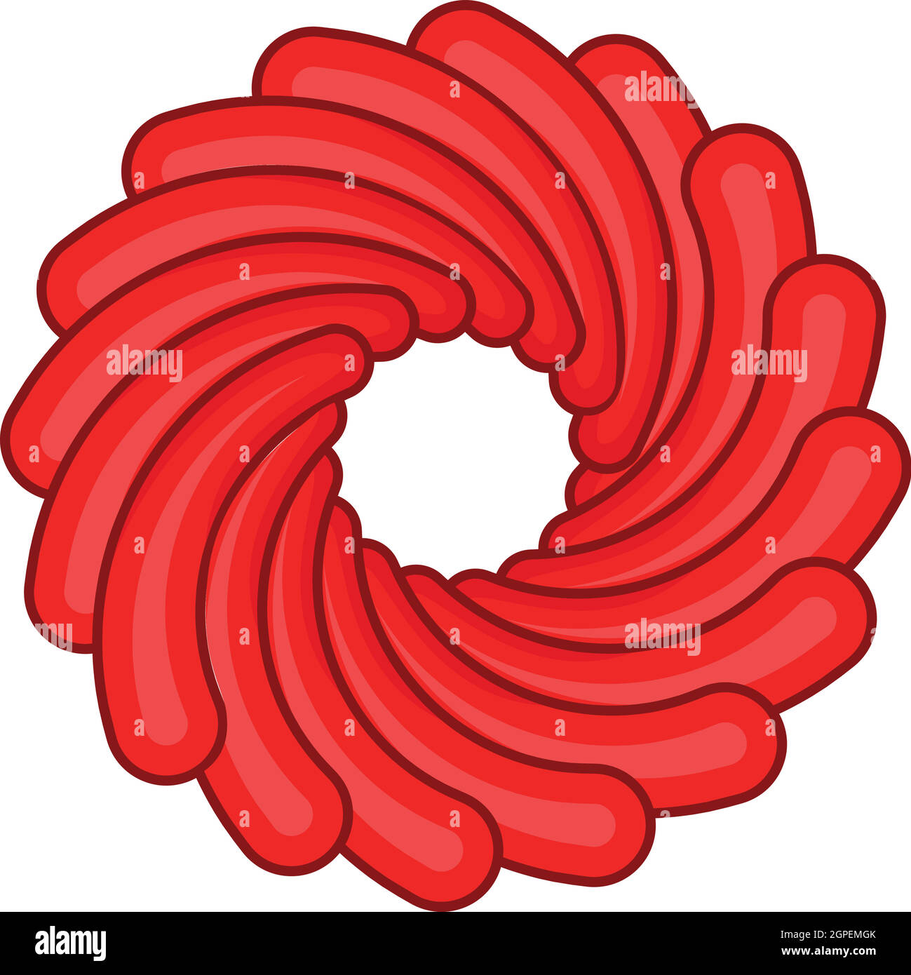 Red camera shutter icon, cartoon style Stock Vector Image & Art - Alamy