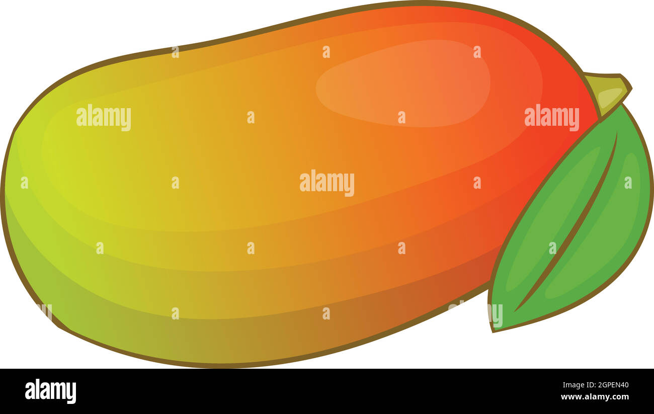 Mango icon, cartoon style Stock Vector Image & Art - Alamy