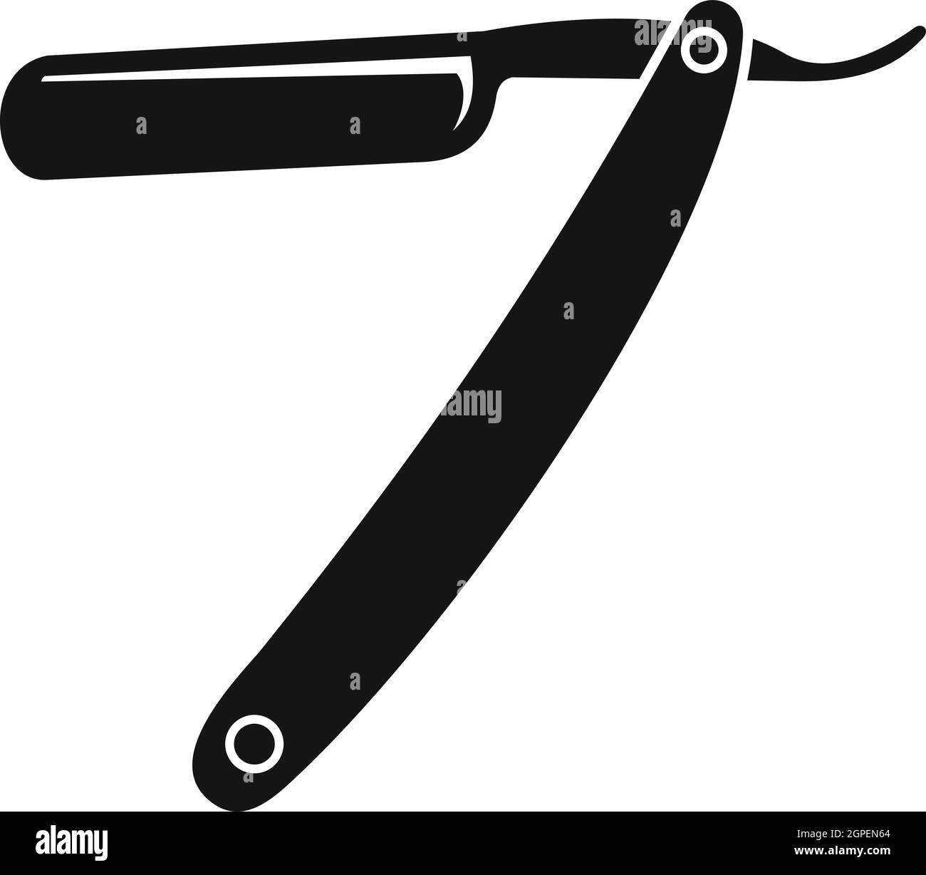 Razor blade icon, simple style Stock Vector Image & Art - Alamy