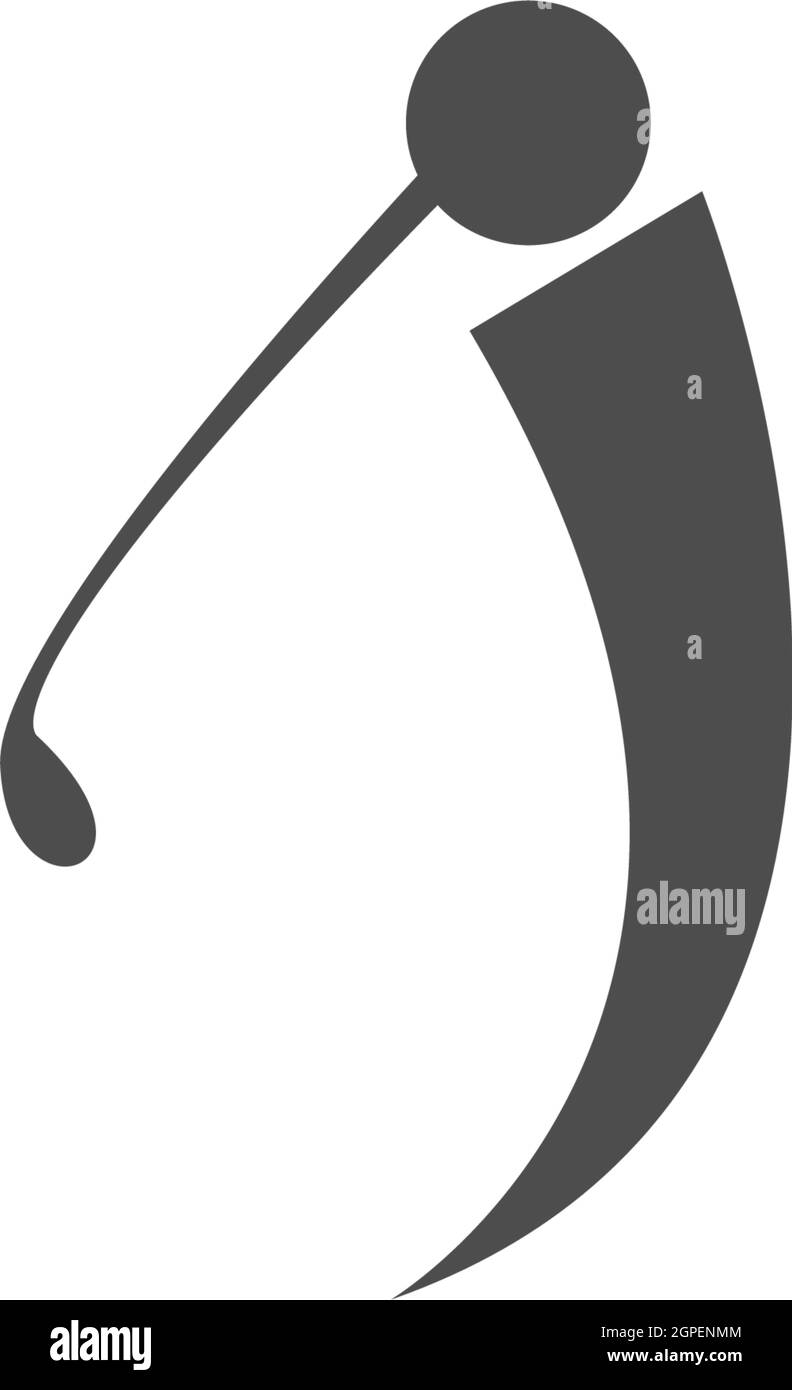 Golf logo icon template creative design illustration Stock Vector Image ...