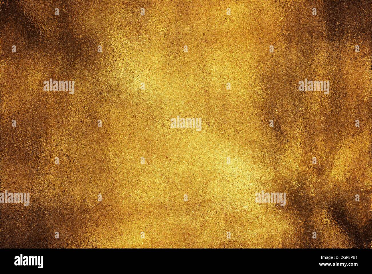 Gold grunge scratched abstract painting background texture art Stock ...