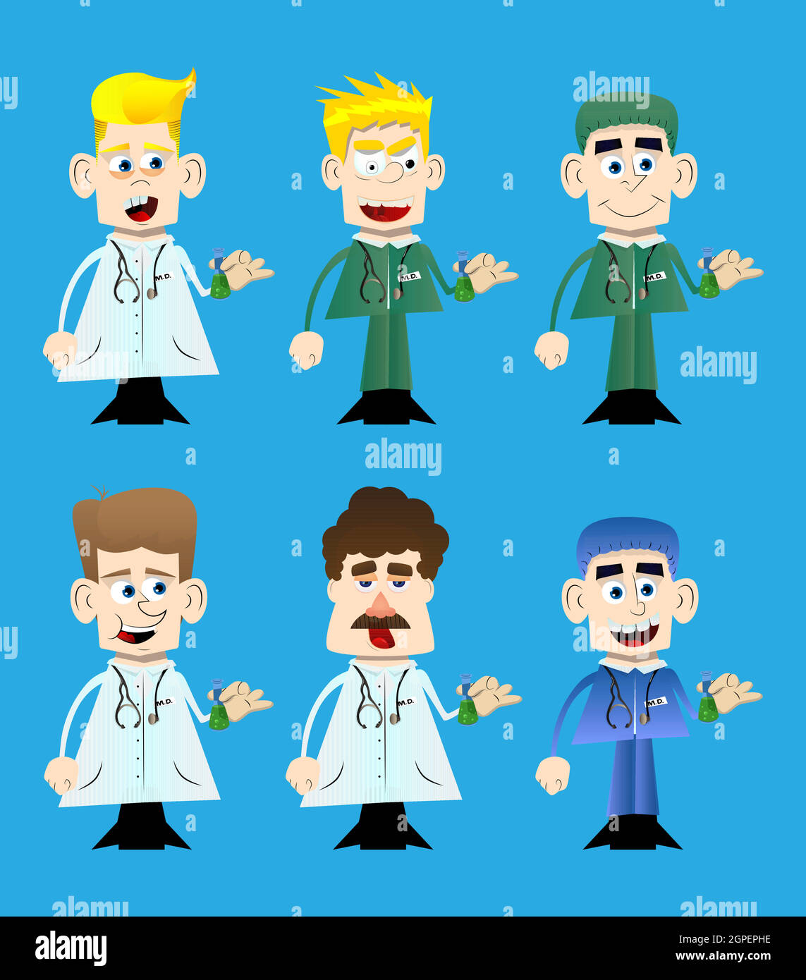 Professor hospital Stock Vector Images - Alamy