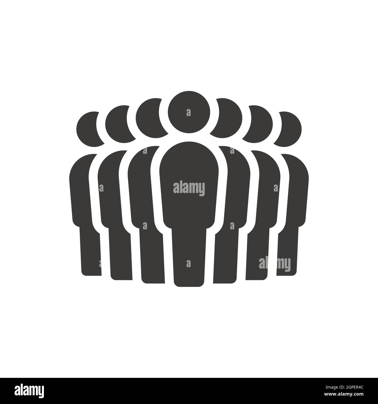 Office teamwork people icon Cut Out Stock Images & Pictures - Alamy