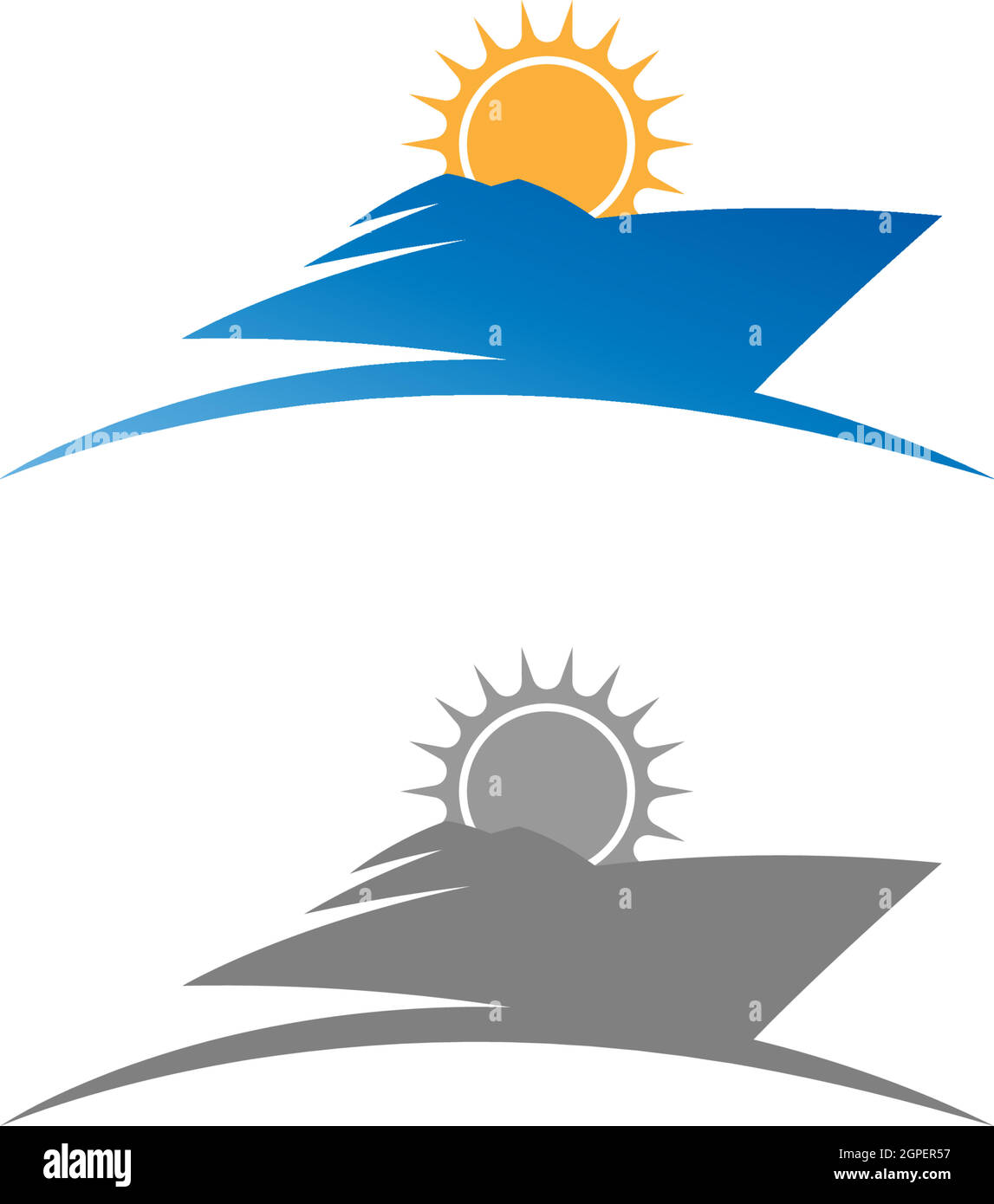 Cruise ship logo icon design template vector Stock Vector Image & Art ...