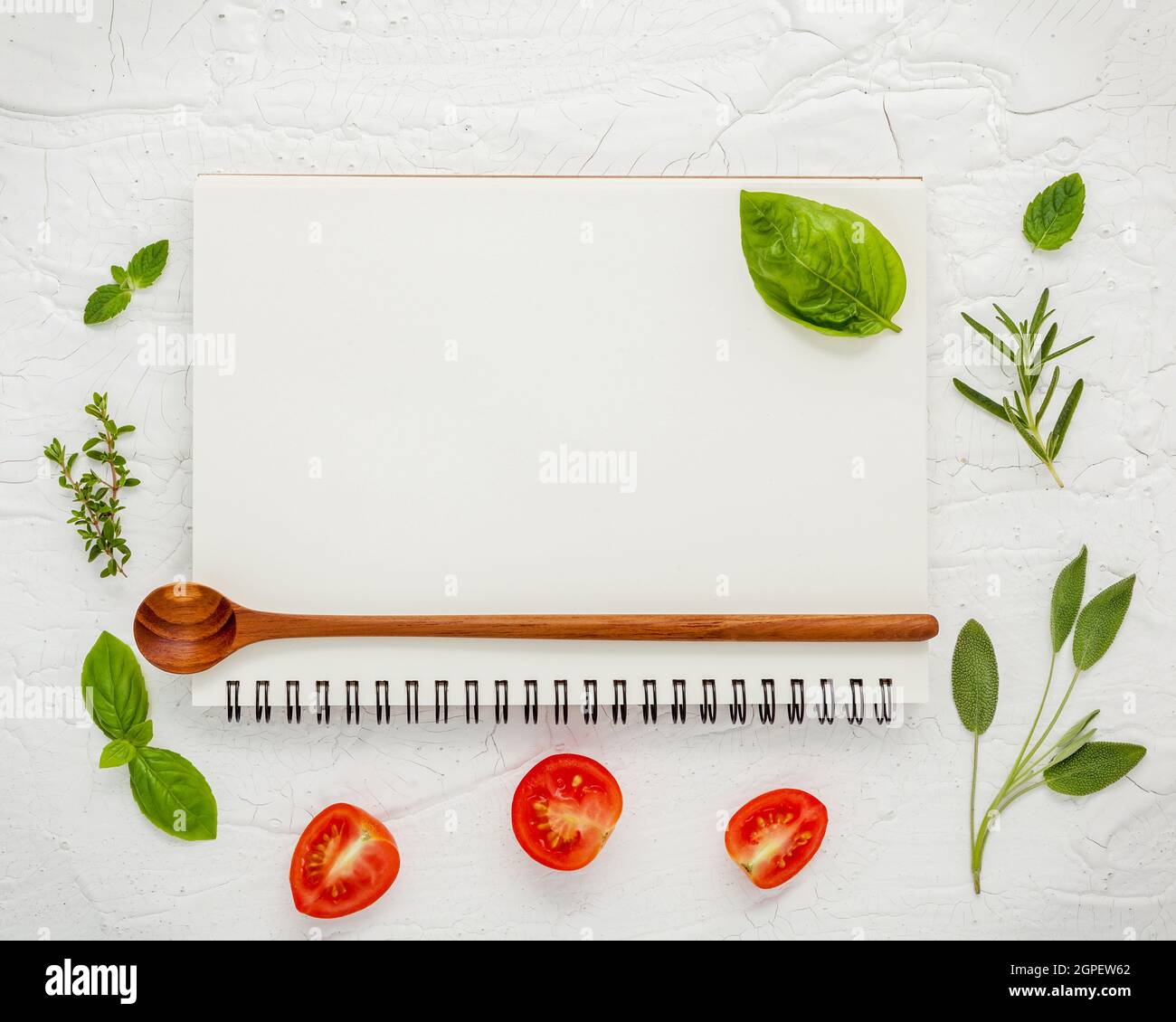 Foods background and Food menu design . Various herbs ingredients sweet ...