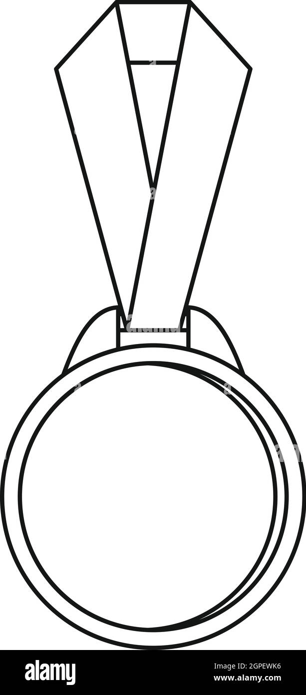 Medals Clipart Black And White
