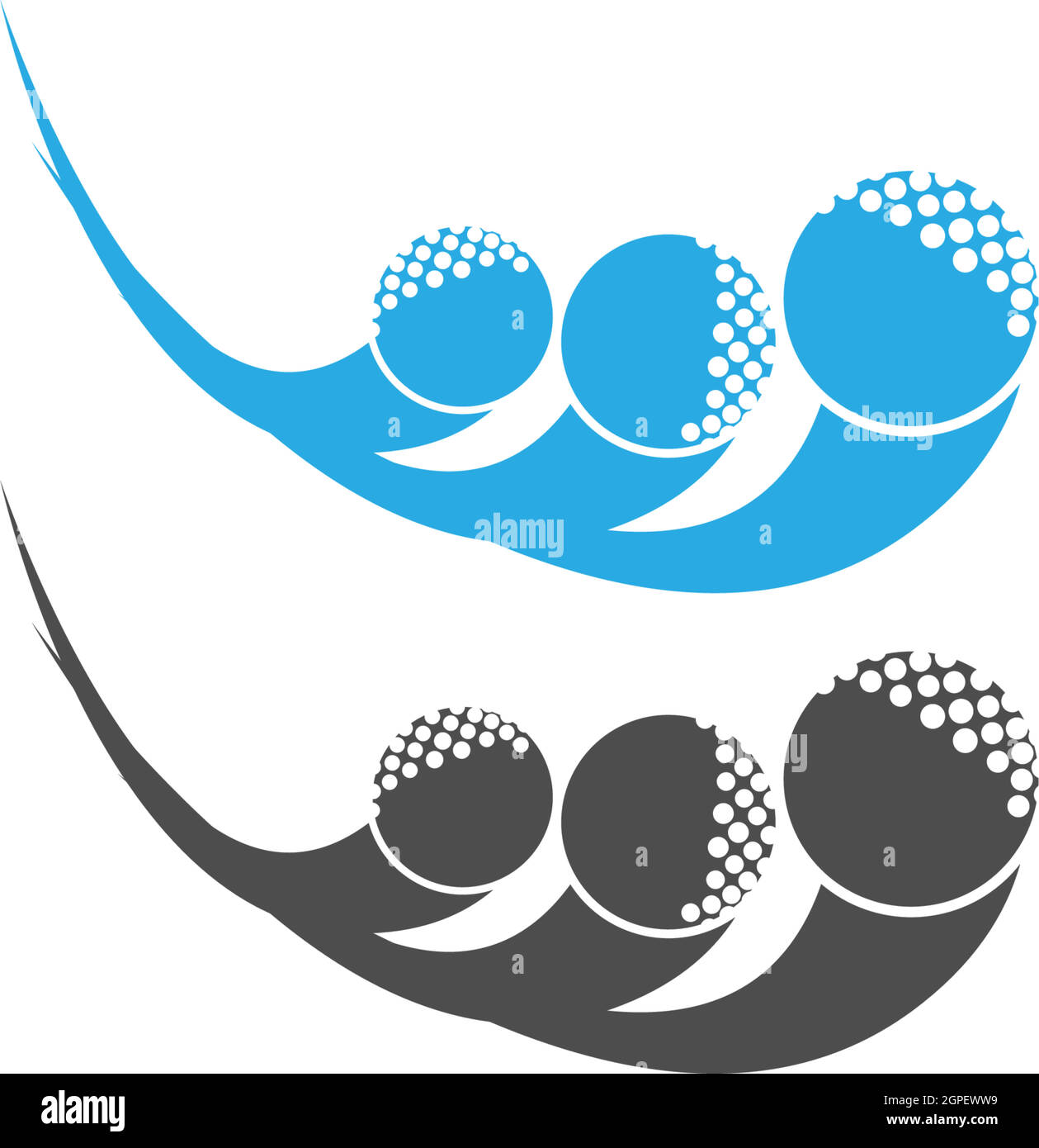 Golf logo icon template creative design illustration Stock Vector Image ...