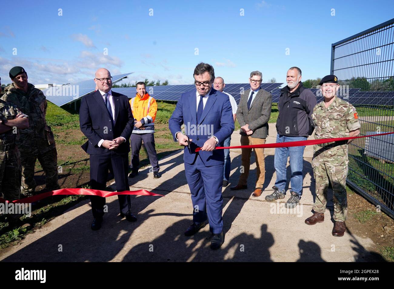 Jeremy Quin, Minister for Defence Procurement, at the opening of the ...