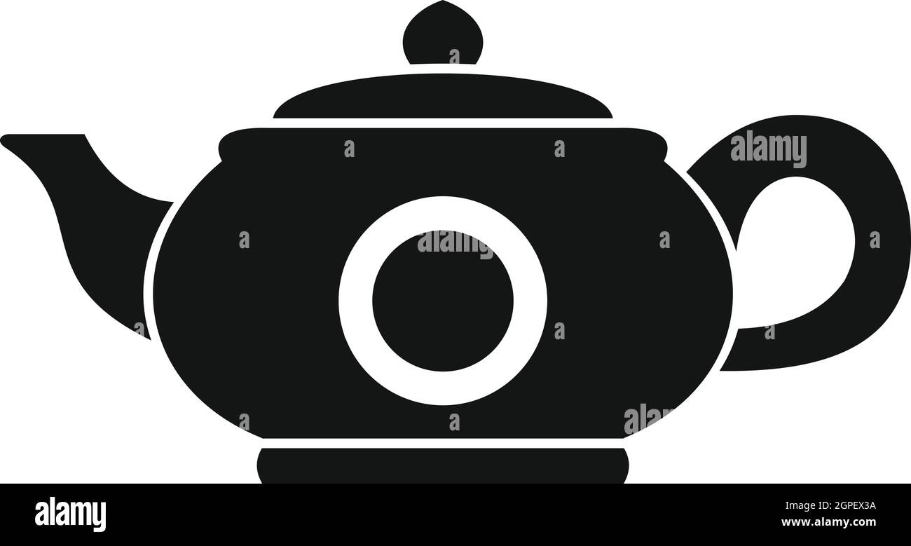 Teapot icon, simple style Stock Vector Image & Art - Alamy