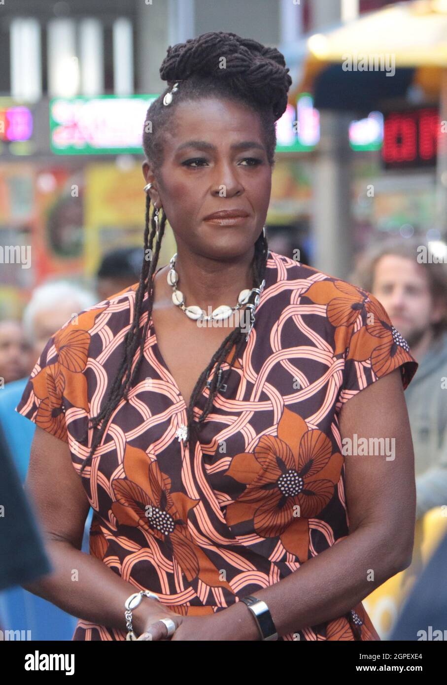 New York, NY, USA. 28th Sep, 2021. Caroline, or Change cast perform on ...