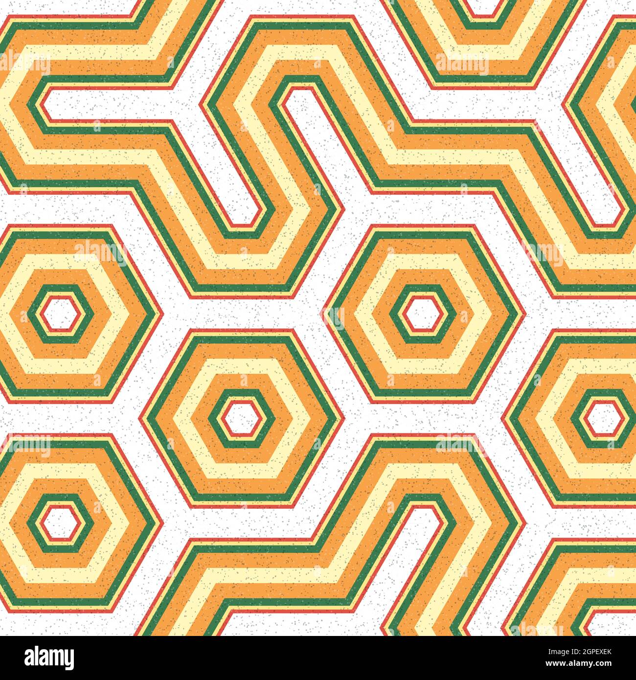 Computer-generated Hexagon Tile Connection art background design ...