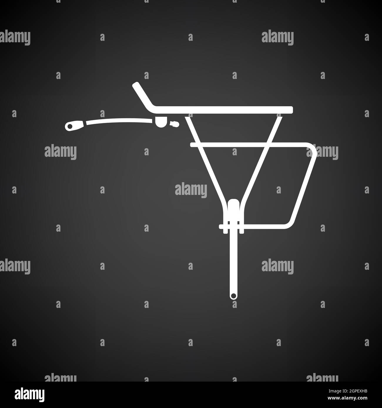 Bike Luggage Carrier Icon Stock Vector Image & Art - Alamy