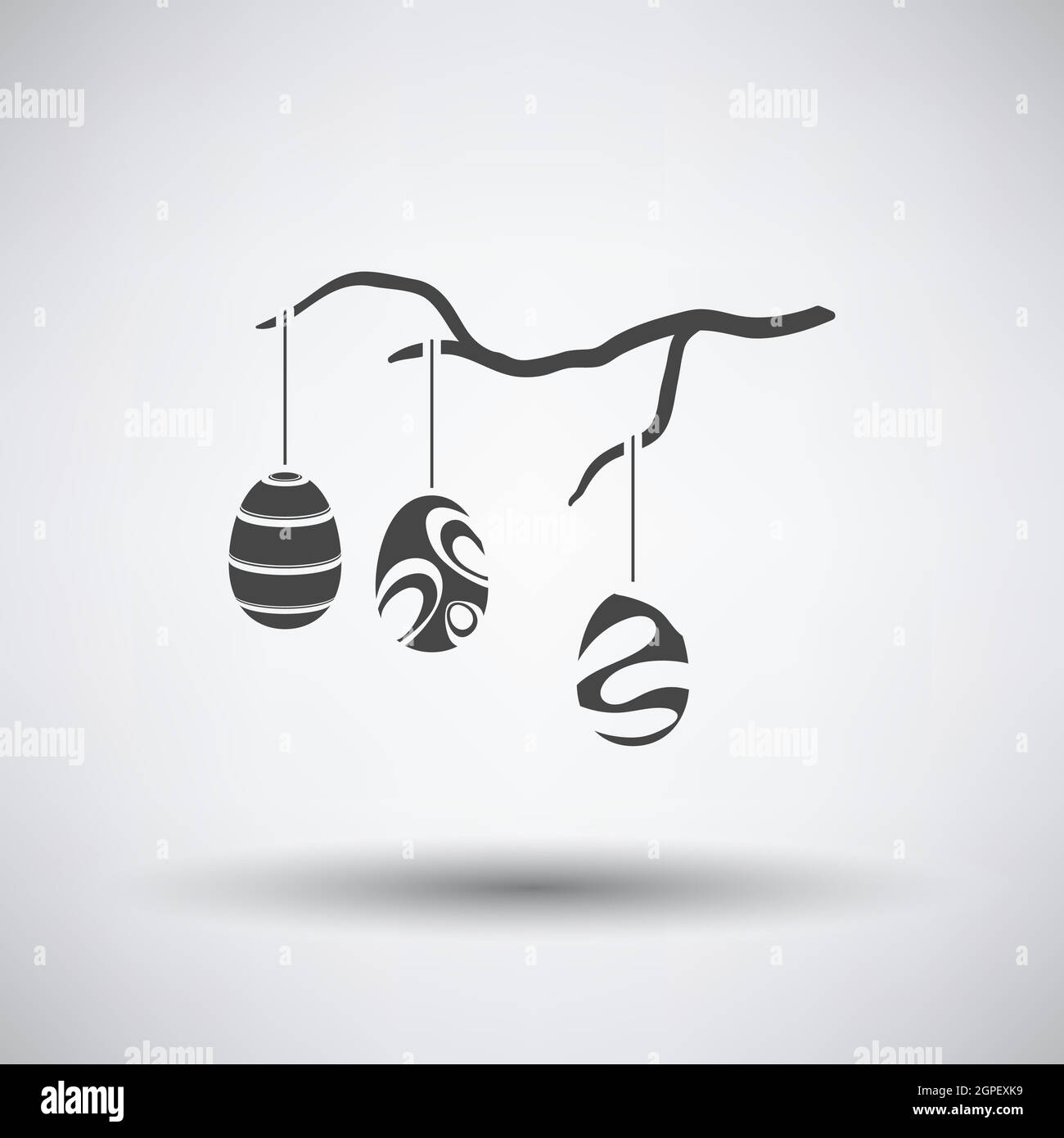 Drawing tree round branch Stock Vector Images - Alamy