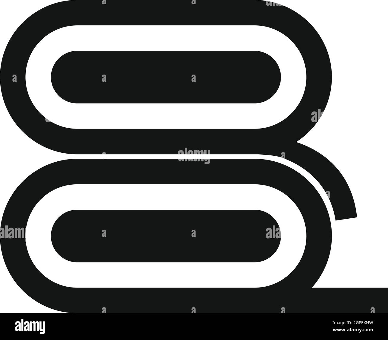 Fabric icon image Black and White Stock Photos & Images - Alamy