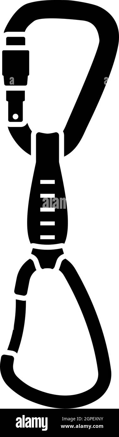 Alpinist Quickdraw Icon Stock Vector Image & Art - Alamy