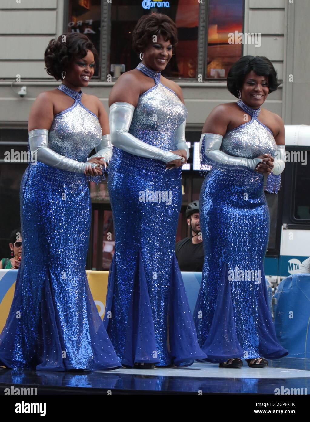 New York, NY, USA. 28th Sep, 2021. Caroline, or Change cast perform on ...