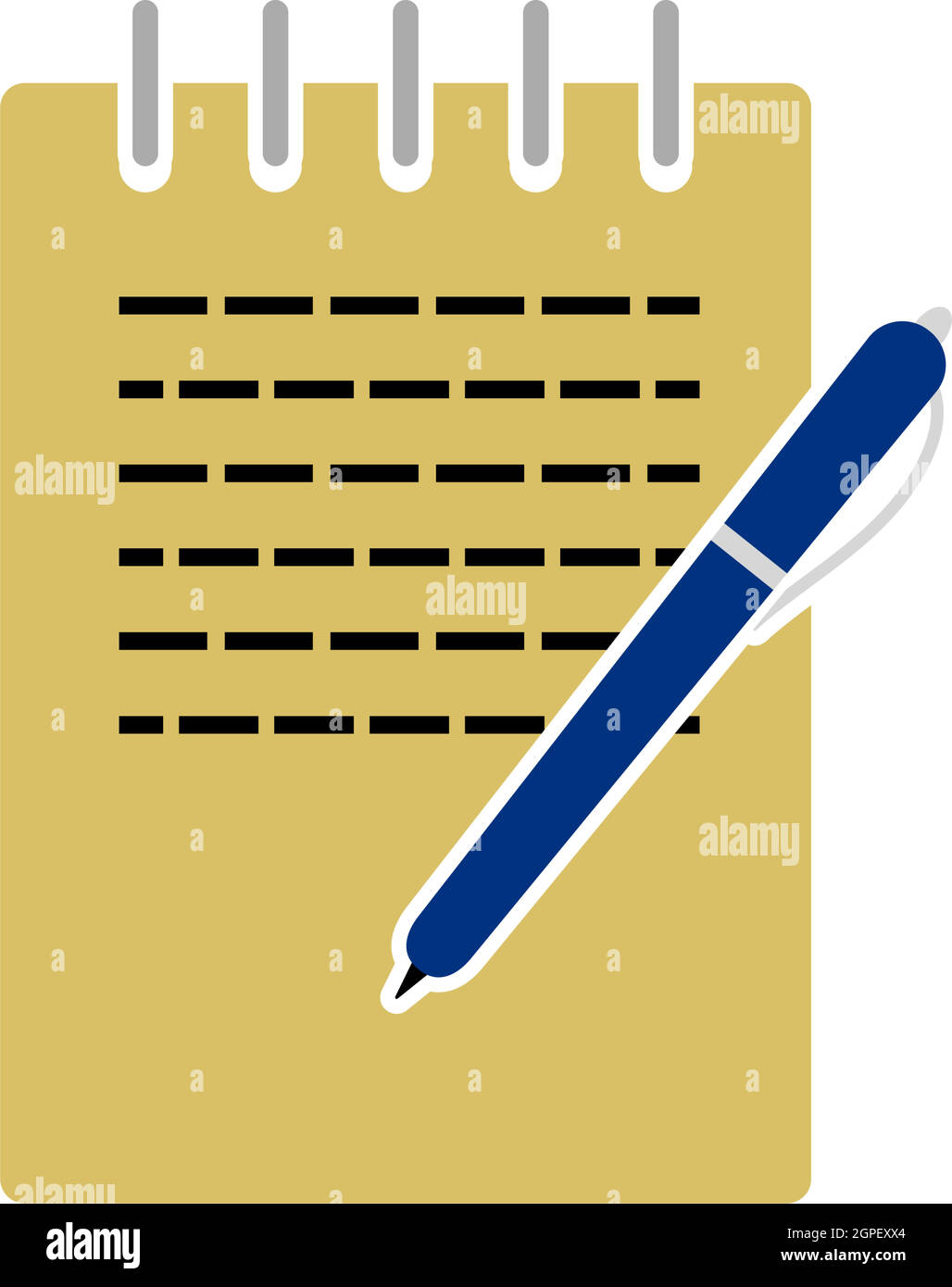 Notepad And Pen Icon