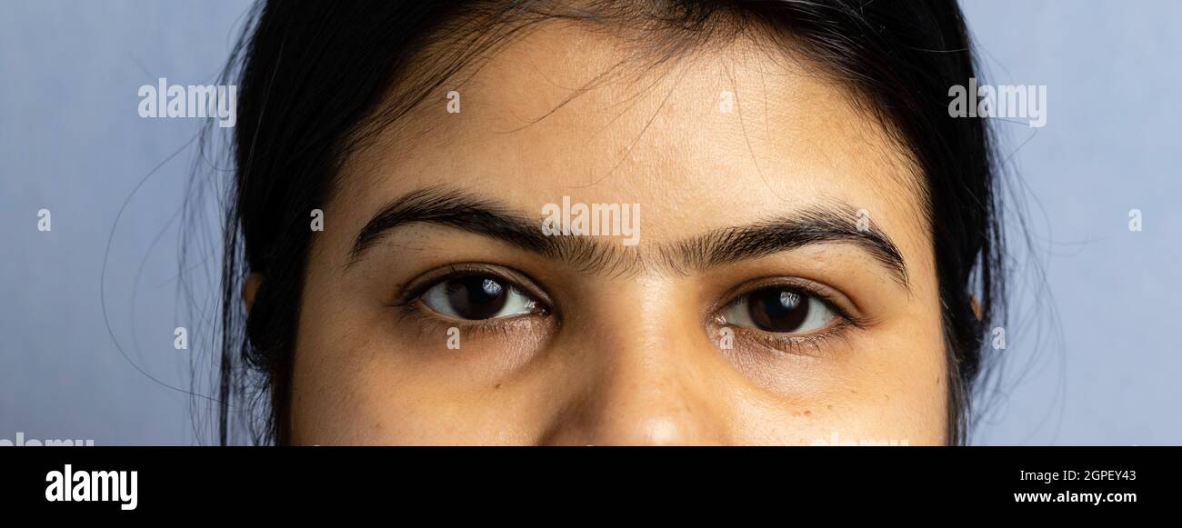Eyebrows and indian hi-res stock photography and images - Alamy