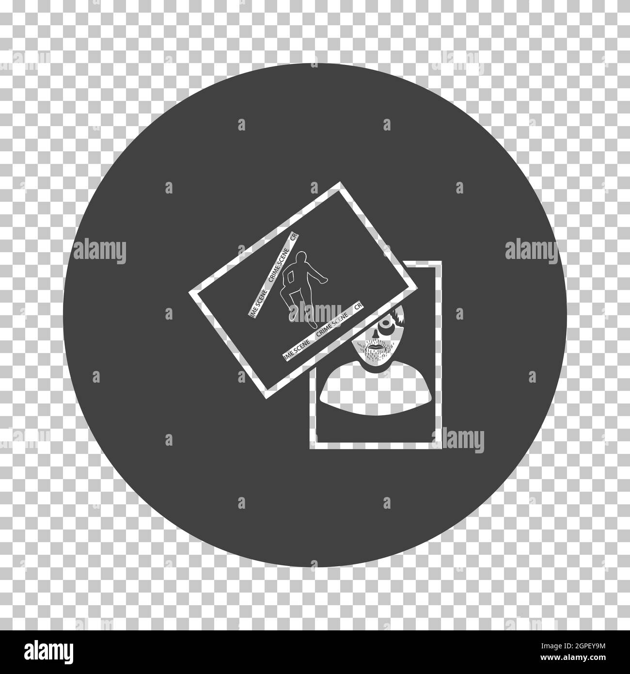 Crime scene evidence investigation Black and White Stock Photos ...