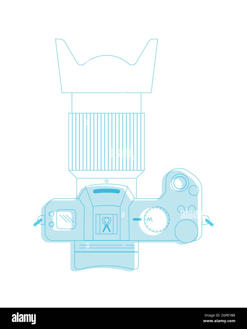 The lens hood Stock Vector Images - Alamy